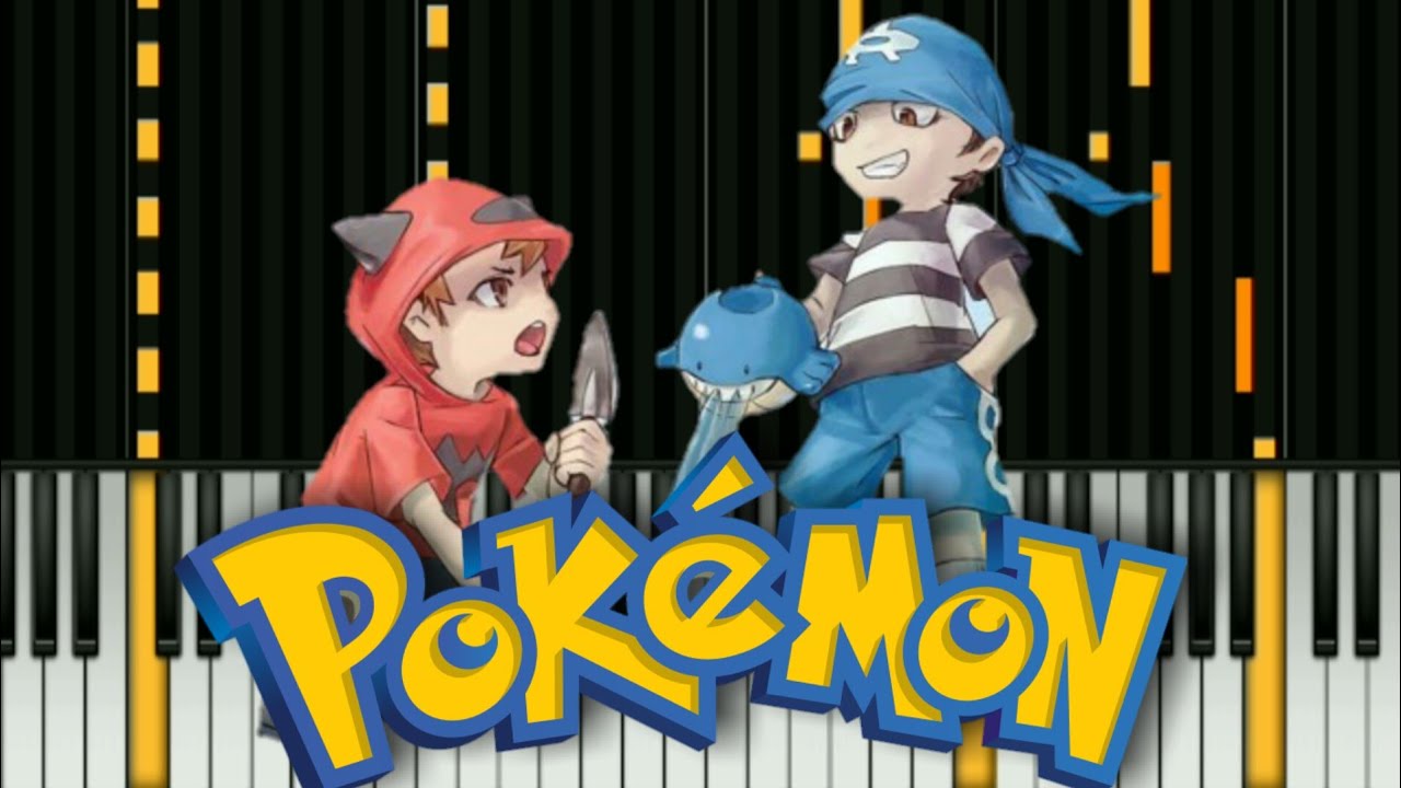 Pokémon ORAS - Battle! Maxie/Archie (Piano Tutorial) - YouTube