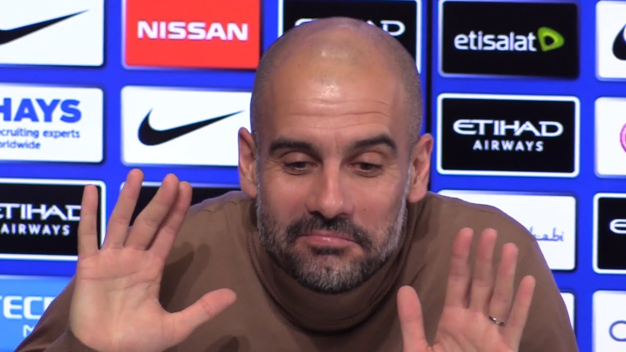 Pep Guardiola Full Pre-Match Press Conference - Manchester City v ...