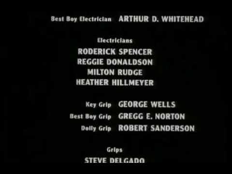 SECRET GAMES III | End Credits (No Audio, 1994) Rochelle Swanson