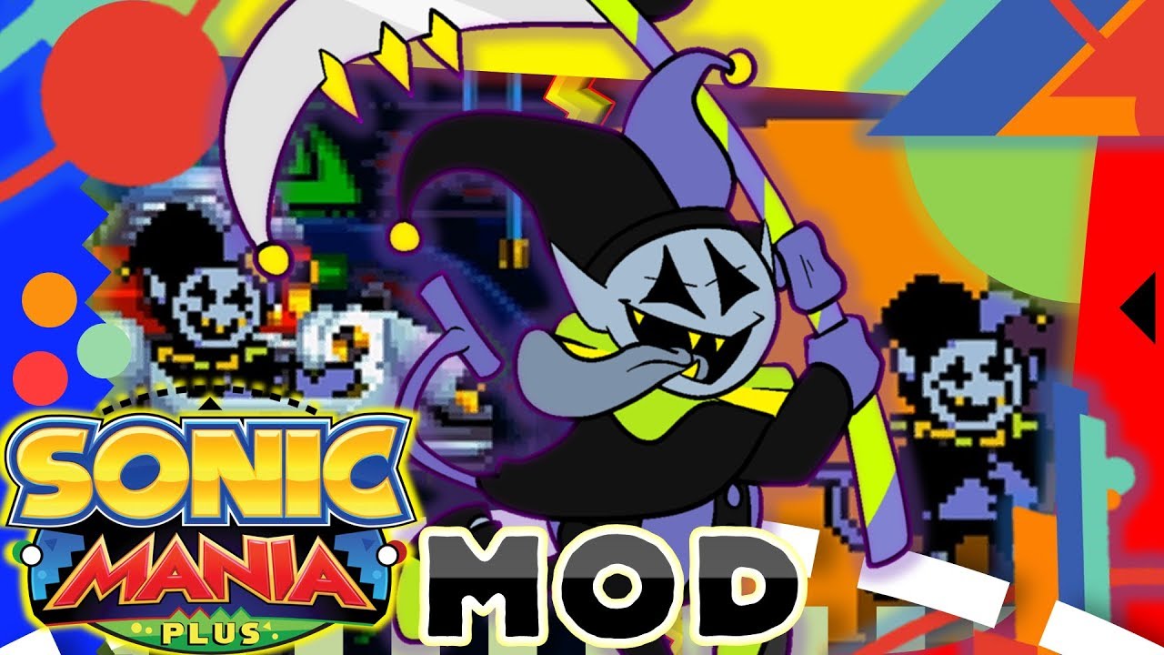 Sonic Mania Plus - Jevil's Mania Mod Showcase - YouTube
