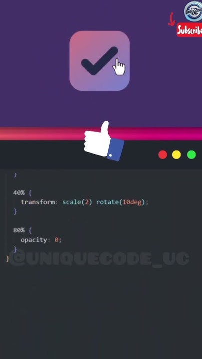 Checkbox Micro Animation With Html Css And Javascript Beginnerscoding Coding