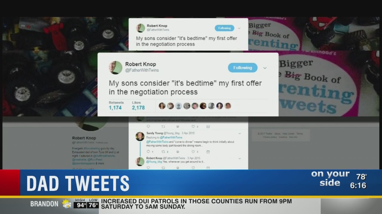 Dad Tweets - YouTube