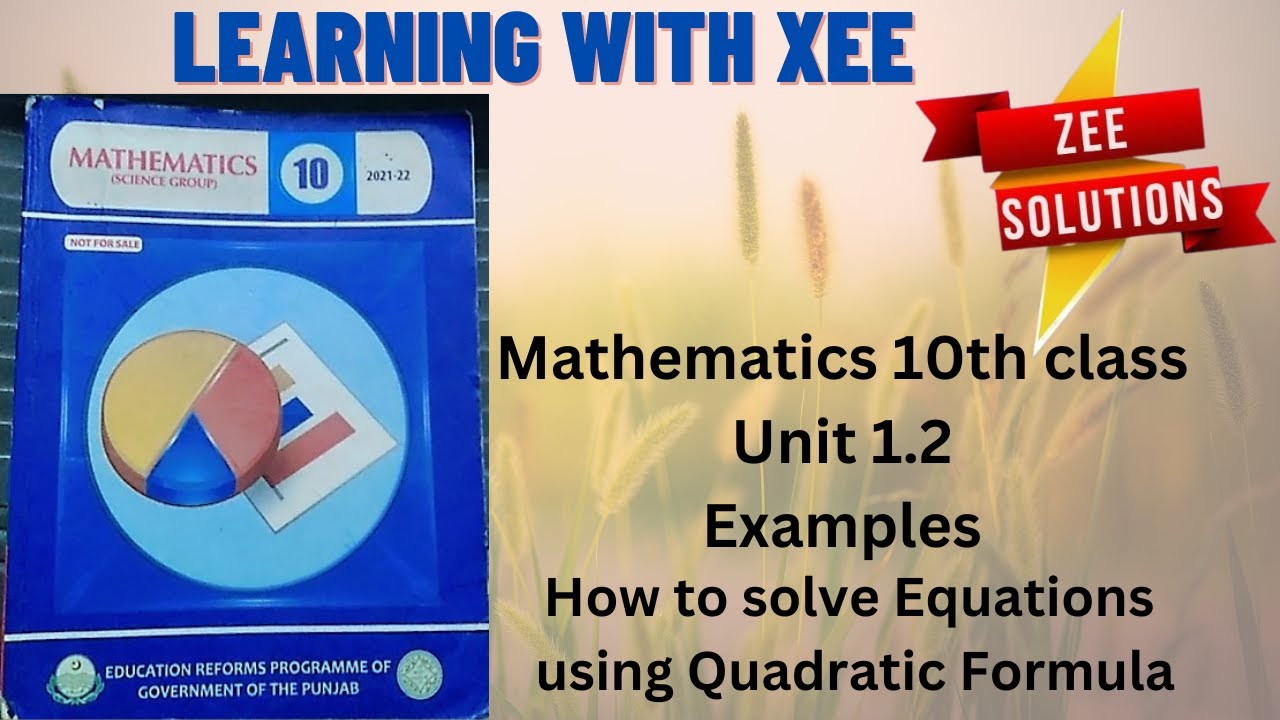 Class 10th Mathematics Unit 1.2 Examples - YouTube