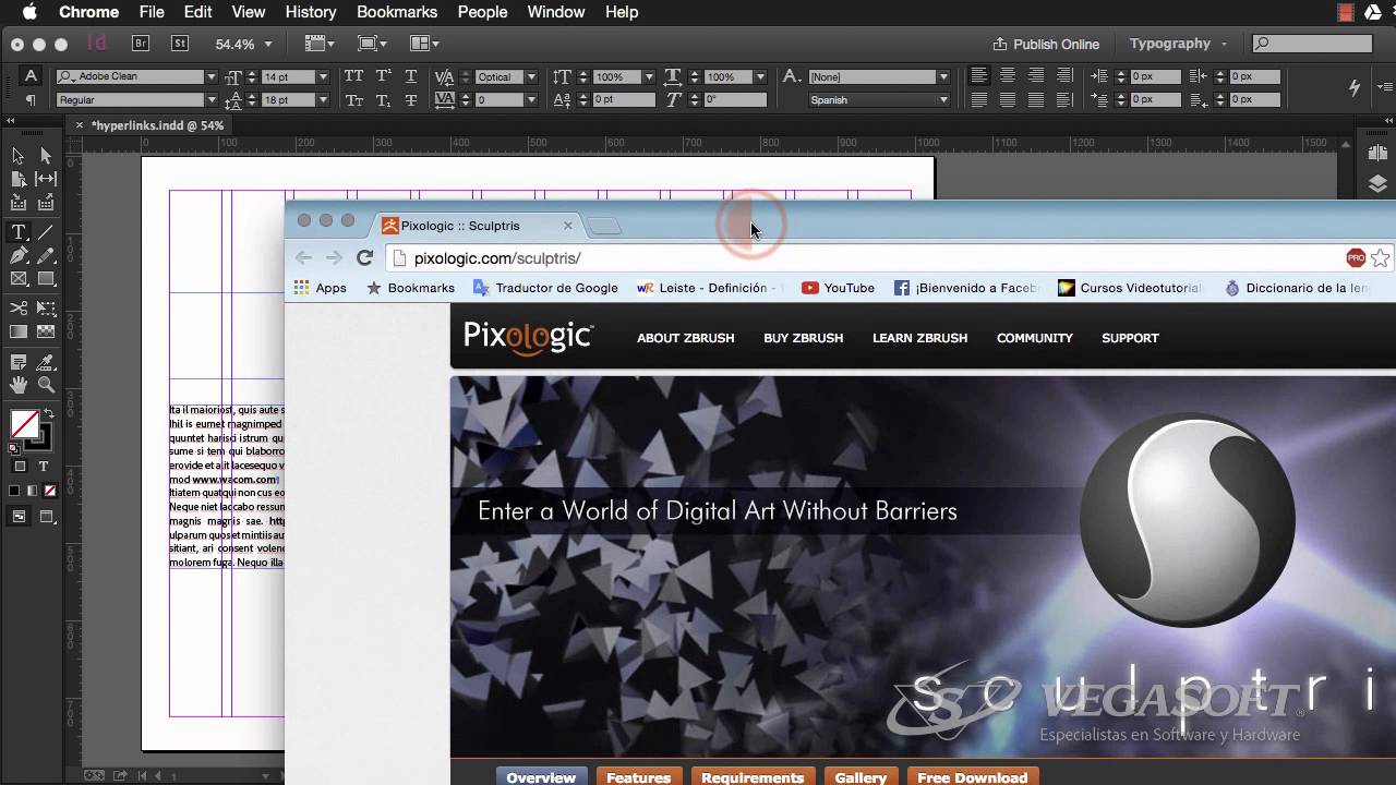Crear Hiperlinks en InDesign CC - YouTube