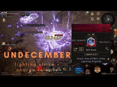 UNDECEMBER | Mobile / Android | Lightning Strike + Charge Release | F2P ...