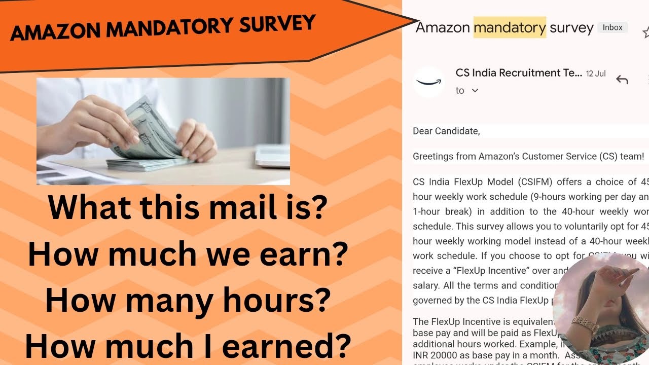 AMAZON MANDATORY SURVEY MAIL ll WHY WE GET THIS l All in one video # ...