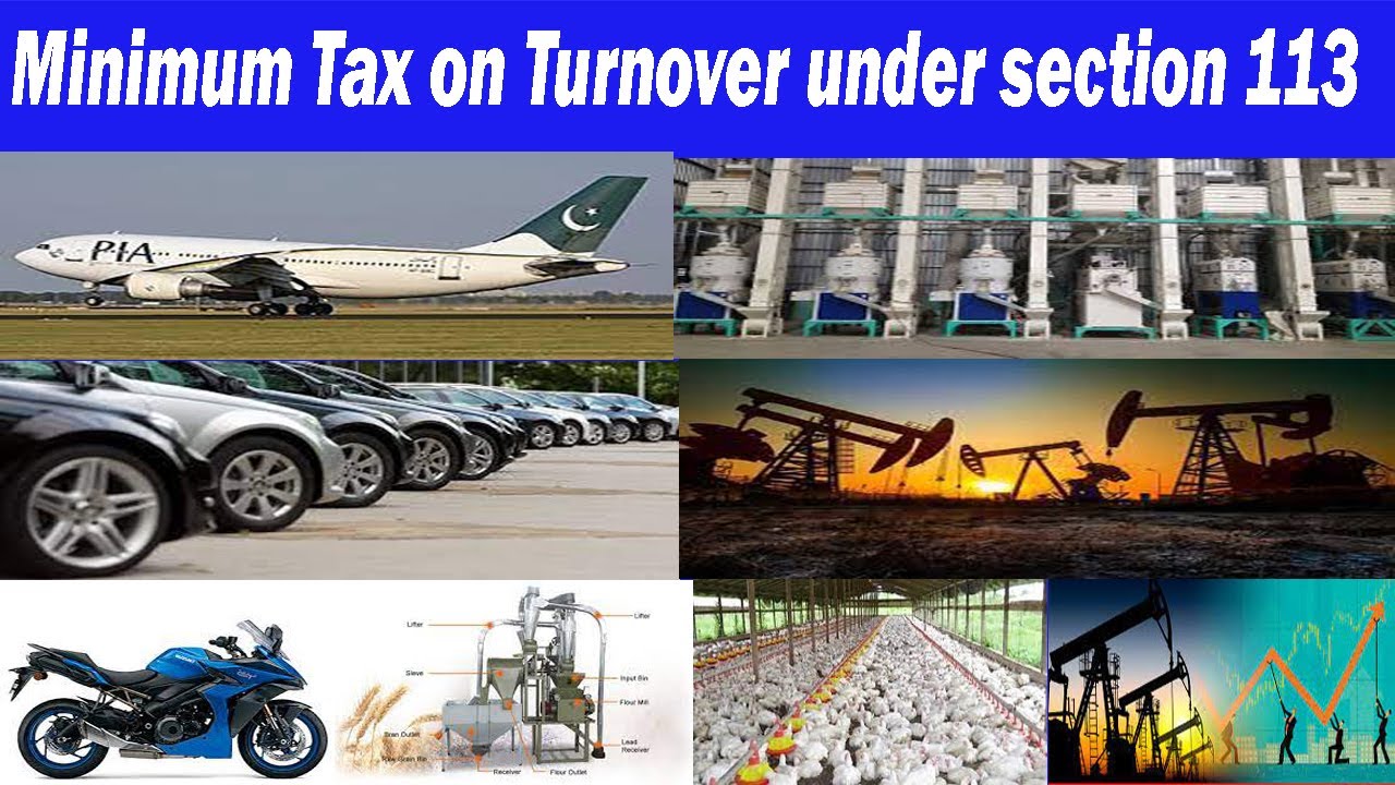 Minimum Tax on Turnover under section 113 - YouTube