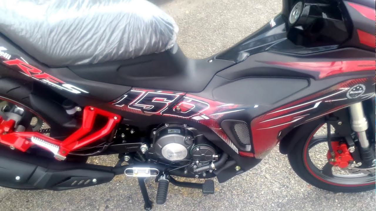 Benelli RFS150i Special Edition (walkaround) - 2017 - YouTube
