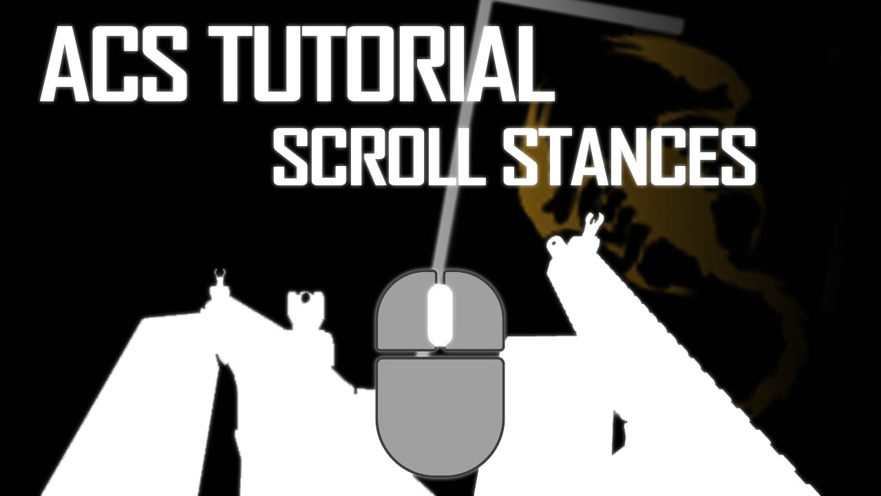 [2.0.1] How to remove scroll stances in ACS gun kit Roblox Studio - YouTube
