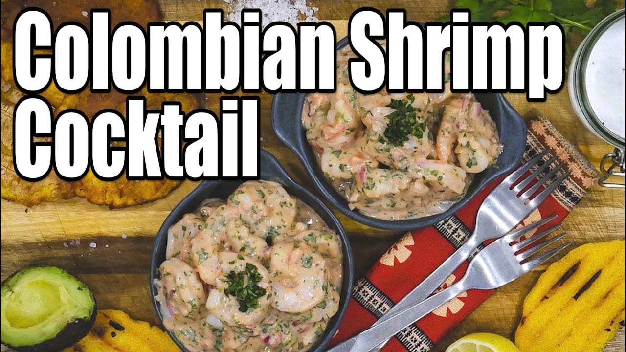 5 minutes HOW TO MAKE Colombian🇨🇴 Shrimp Cocktail (CEVICHE)🦐🦐🦐 - YouTube