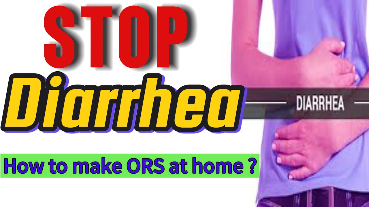 How to treat Diarrhea at Home.:/ Treatment of Diarrhea:./ How to make ...