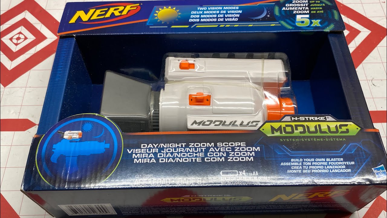 Nerf night vision - YouTube