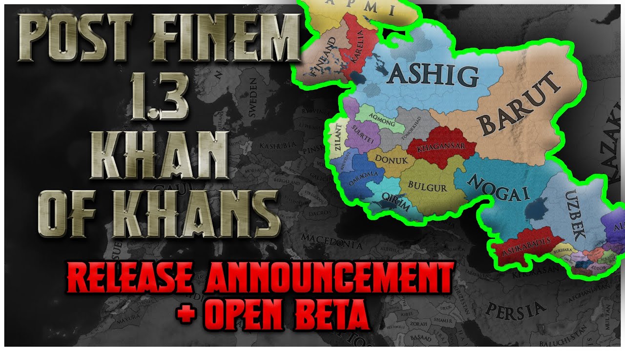 Post Finem 1.3: Khan of Khans | Release Trailer | OPEN BETA - YouTube