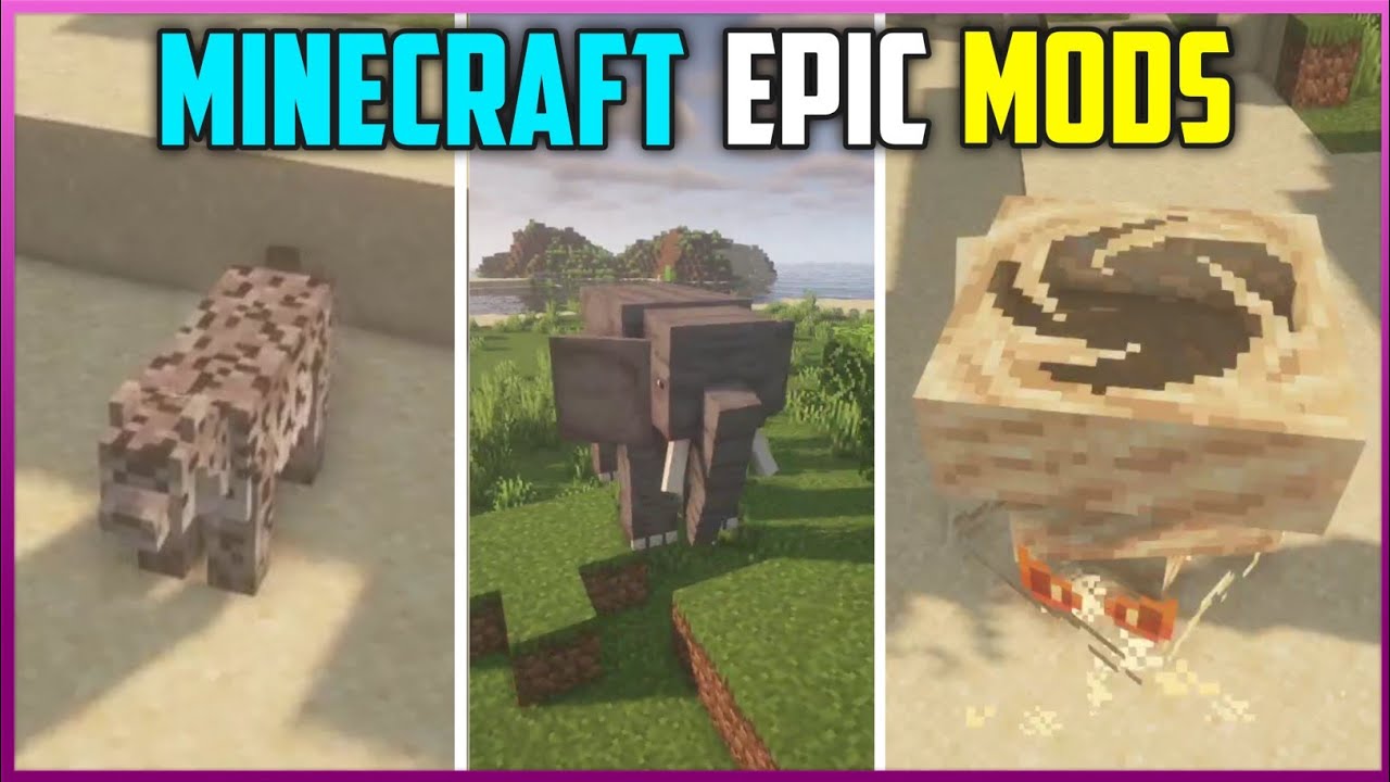 Minecraft Most Epic Mods That You Should Try Now!! | Minecraft Hindi # ...