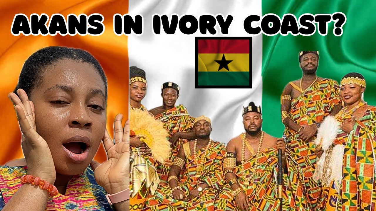 SHOCKING! THE AKANS OF GHANA 🇬🇭 ARE THE LARGEST TRIBE IN IVORY COAST🇨🇮 ...