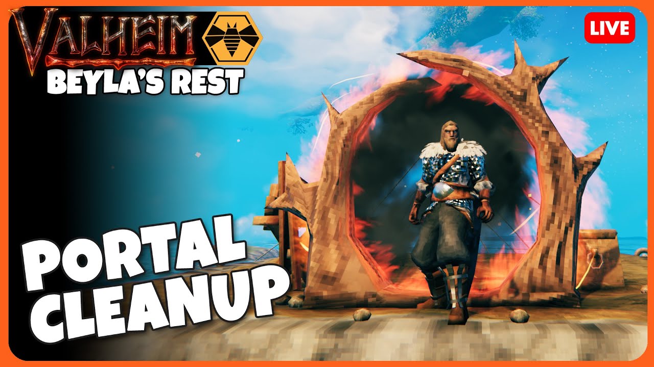 Starting the Portal Hub - Beyla's Rest | Valheim - Multiplayer ...