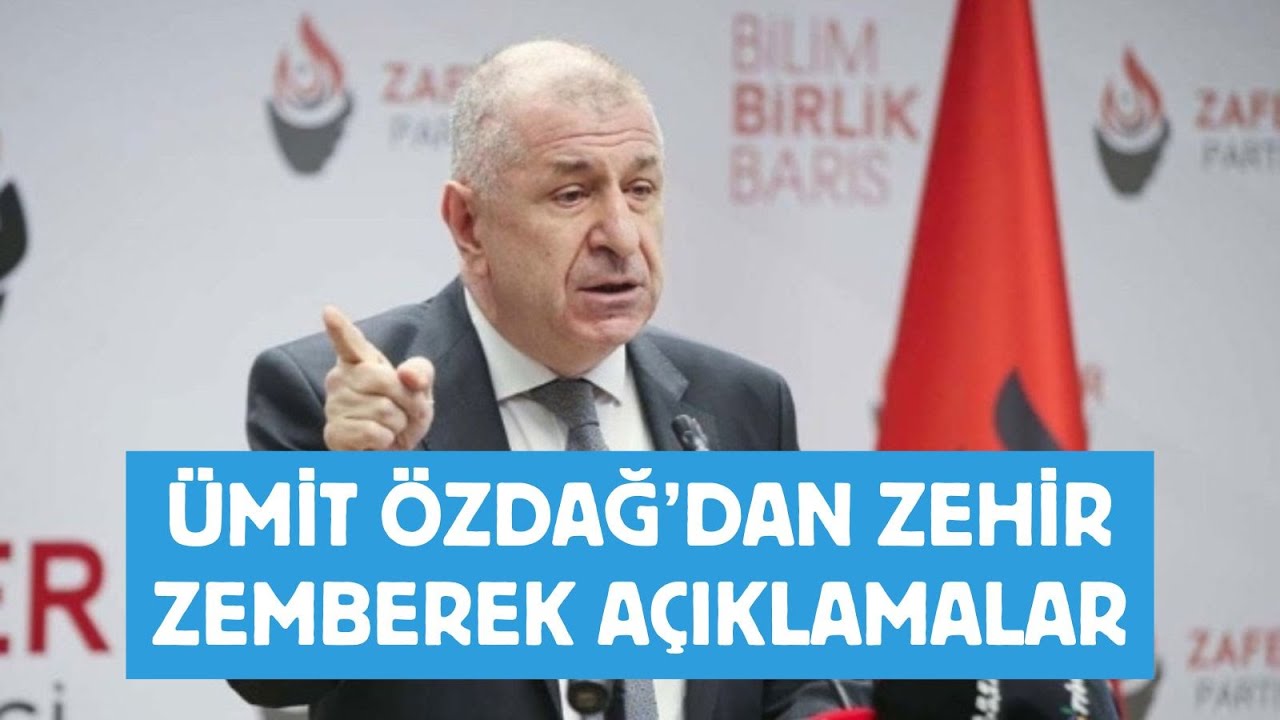 Ümit Özdağ zehir zemberek anlattı: Öcalan serbest mi kalacak? Anayasada ...