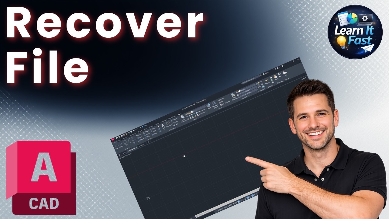How to Recover Unsaved File in AutoCAD (2026 Updated) - YouTube