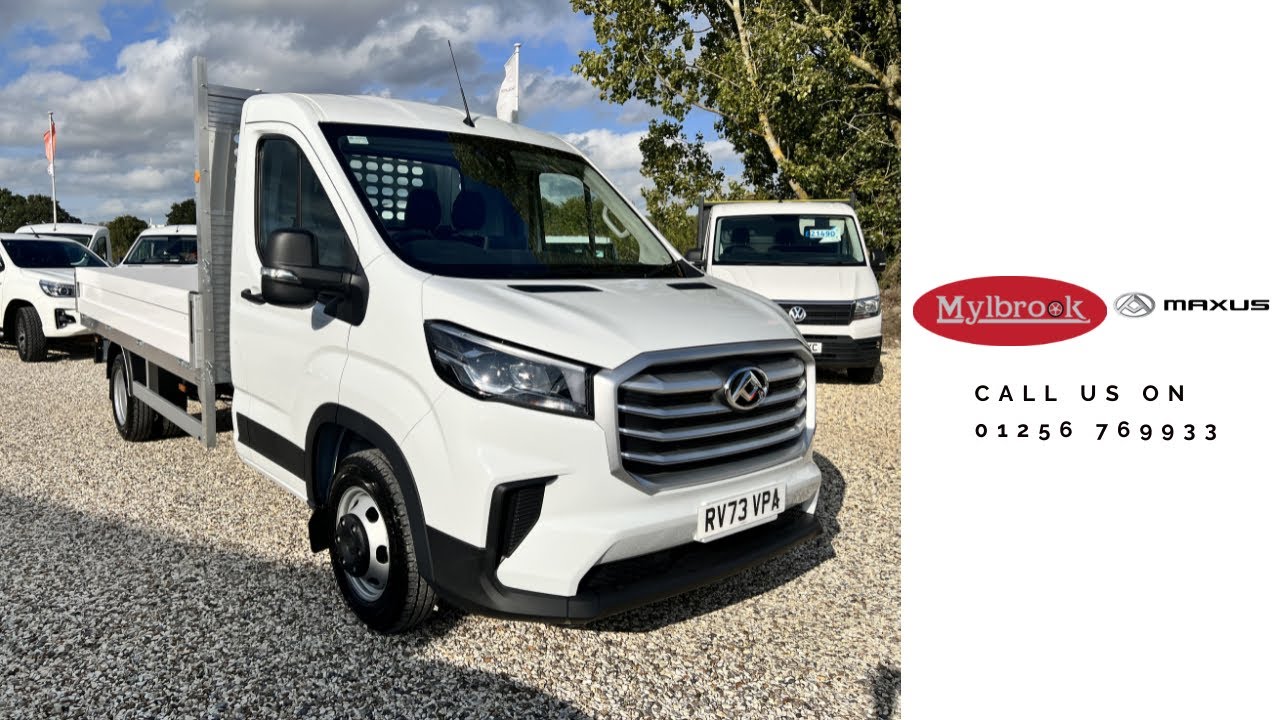 MAXUS Deliver 9 2.0 D20 RWD L3 Euro 6 12 ft Dropside - YouTube