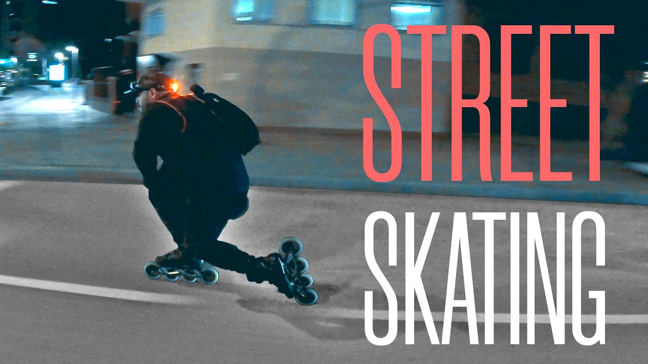 Callejeando sobre ruedas / freeride en patines & skate Madrid - YouTube
