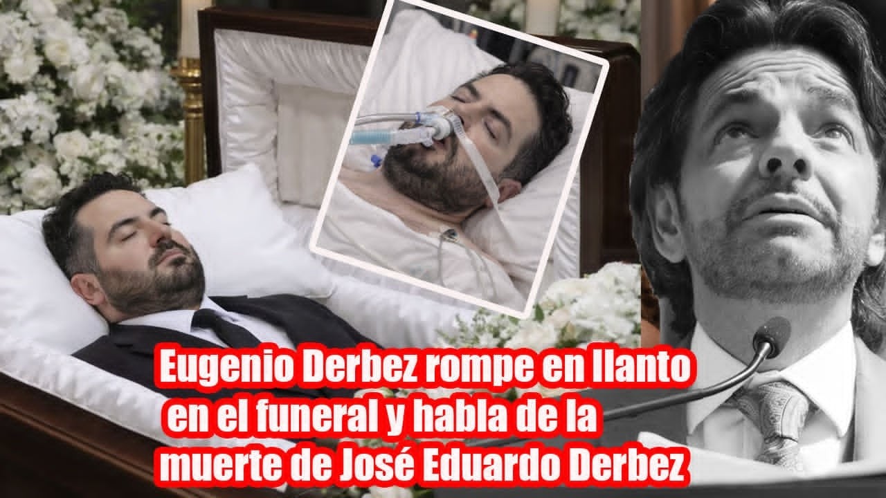 ¡Impactante!Eugenio Derbez rompe en llanto en el funeral y habla de la ...