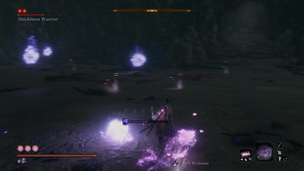 Sekiro: Shadows Die Twice - Mini-Boss: Shichimen Warrior II - YouTube