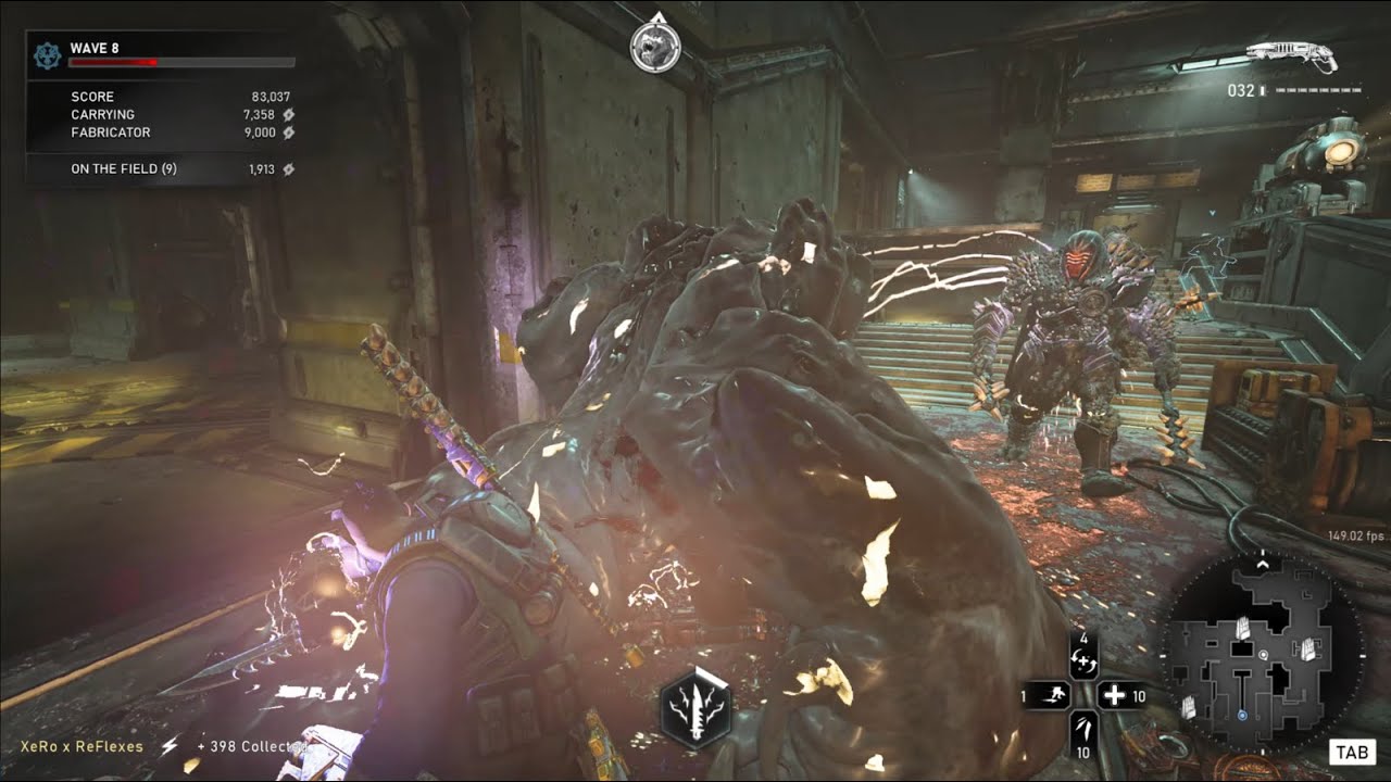 Gears 5 Master Boss Rush (2-man) on Command as Blademaster - YouTube