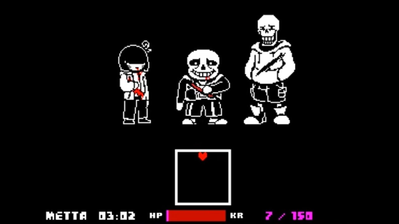 Bad Time Trio - Full version (Undertale Fangame) 배드 타임 트리오 - 풀버전 (언더테일 ...