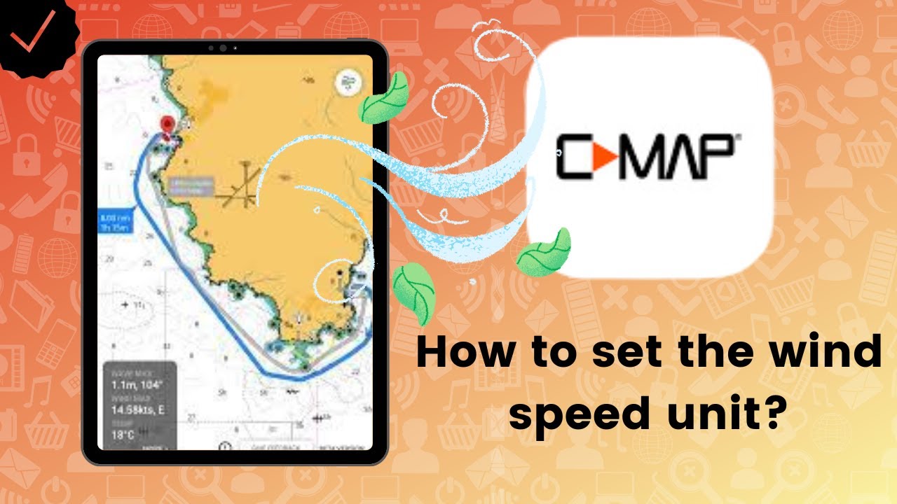 How to set the wind speed unit on C-MAP? - YouTube