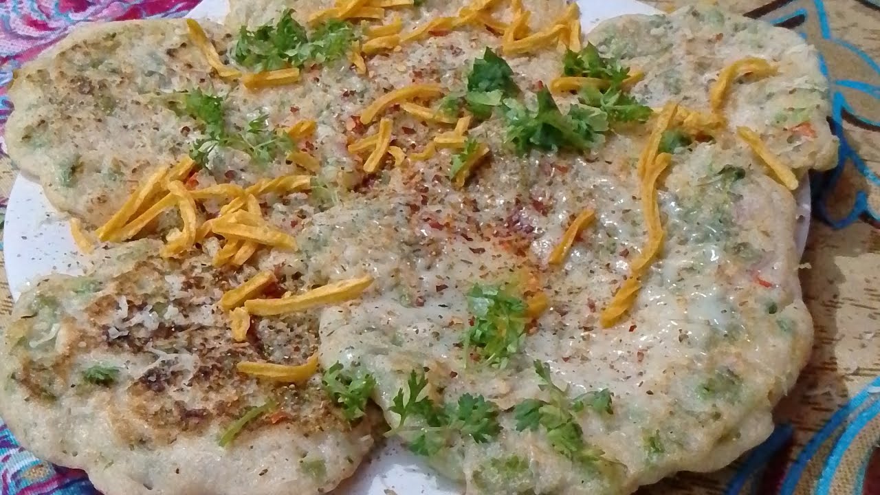 Tasty 😋 Vegetable Dosa 🥘 With cheese 🧀 | Healthy Breakfast recipe ...