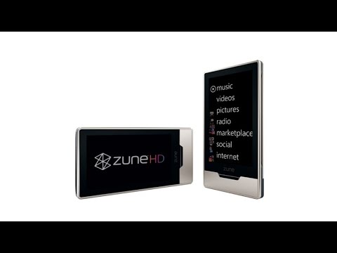 Zune HD 32 GB Video MP3 Player Platinum With OLED Touchscreen, HD Radio ...