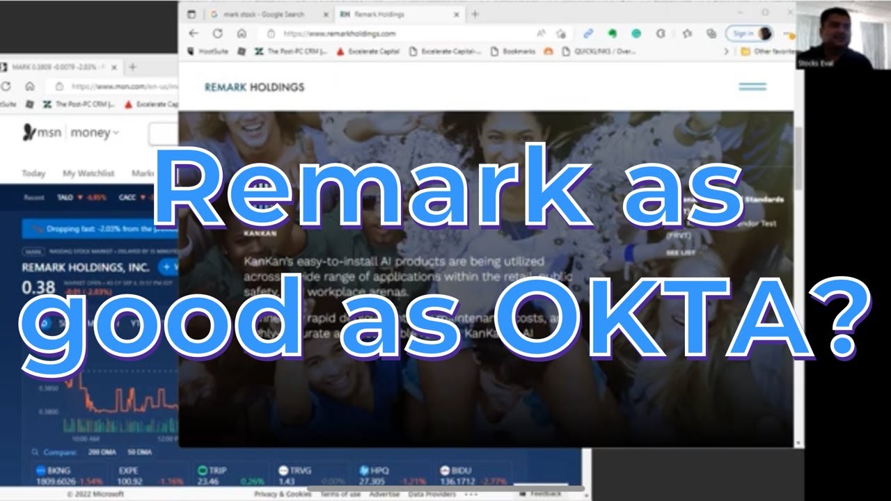 MARK Stock Remark Holdings Stock Analysis - YouTube