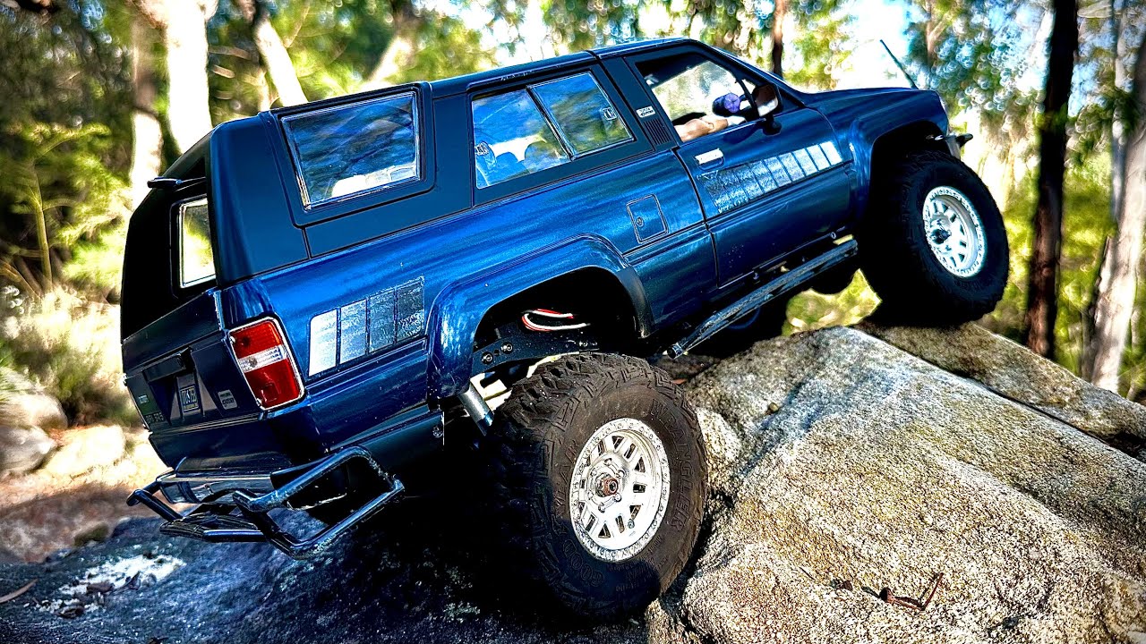 Toyota 4Runner SR5 | 1:10 Scale RC Rock Crawler | Scale Rock Crawling ...
