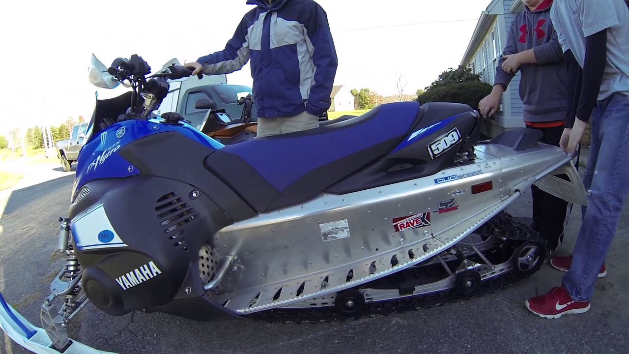 Yamaha nitro xtx with ultra q can - YouTube