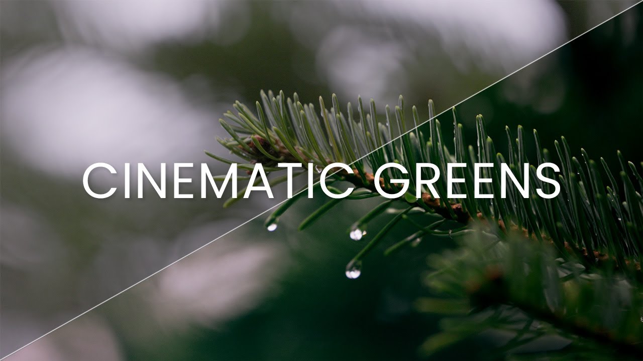 Cinematic Greens - Let's Color Grade Episode 5 // Davinci Resolve 18 ...