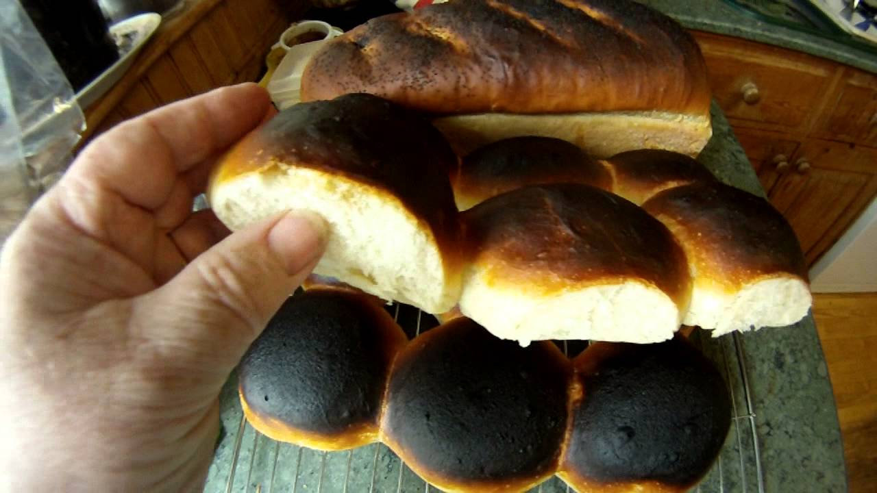 Bread rolls and split tin 4 - YouTube