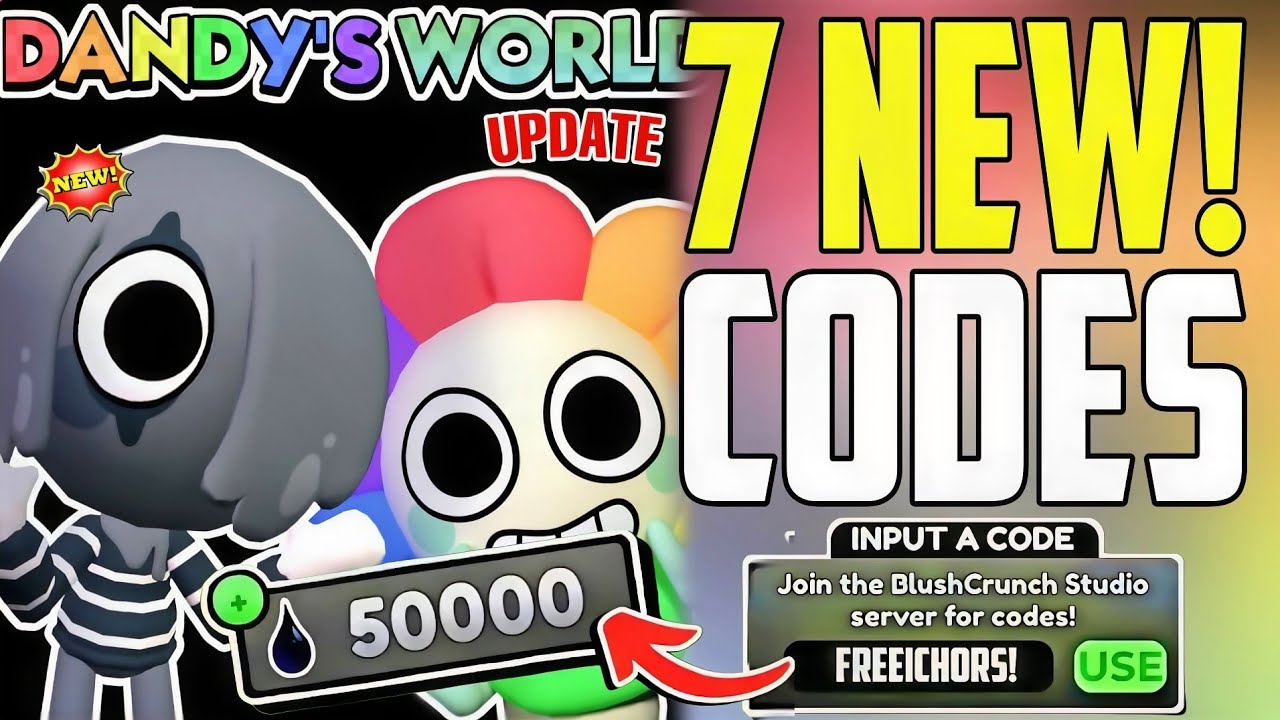 ⚠️BLOT!!💥[CODE]⚠️ DANDY'S WORLD ROBLOX CODES JUNE 2025! DANDY'S WORLD NEW CODE! - YouTube
