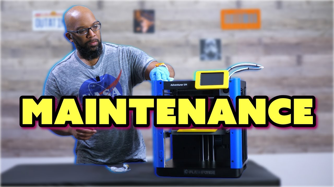 Basic Maintenance Tips for the Flashforge Adventurer 5M 3D Printer ...