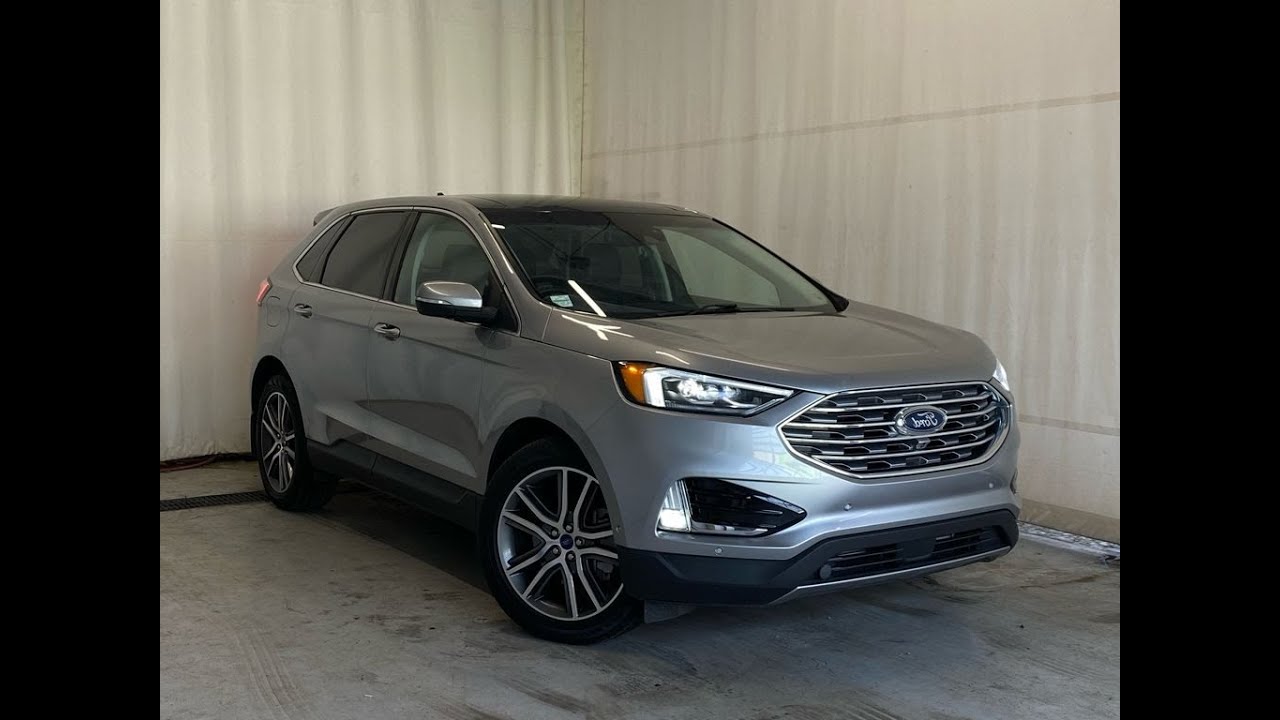 2021 Ford Edge Titanium AWD Review - Park Mazda - YouTube