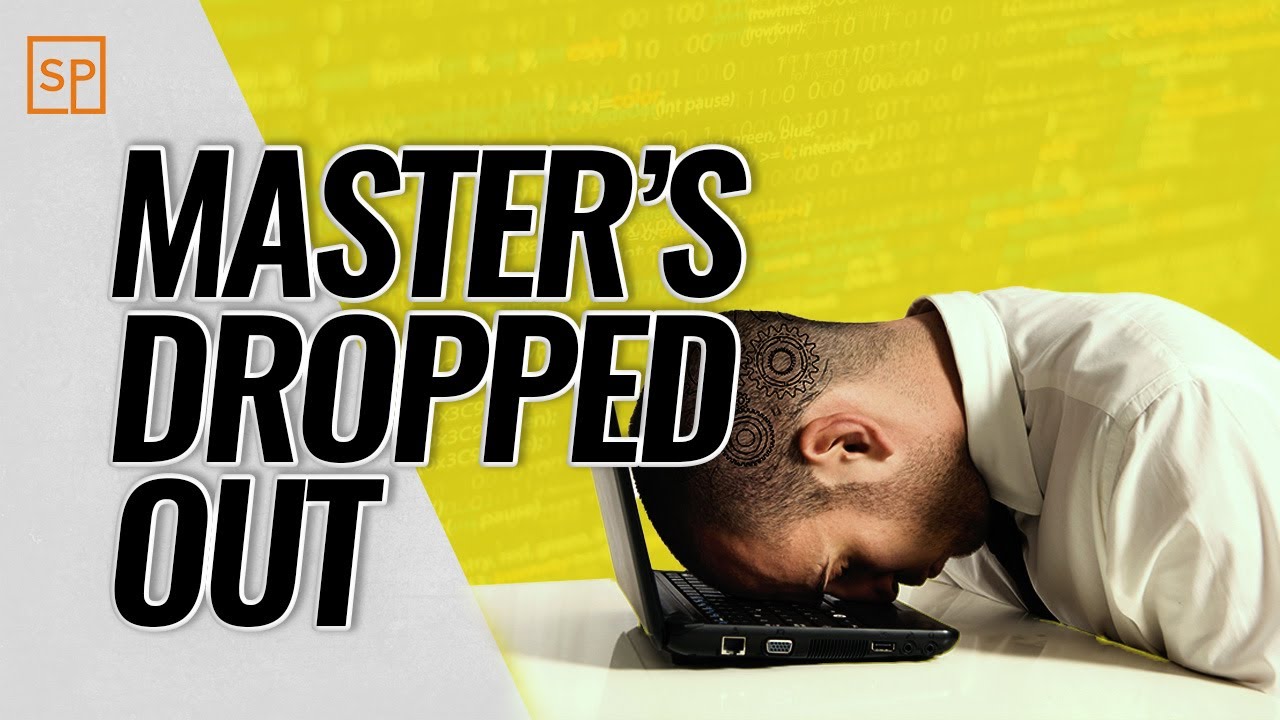 I Recently Dropped Out of a Master's In Computer Science Program - YouTube