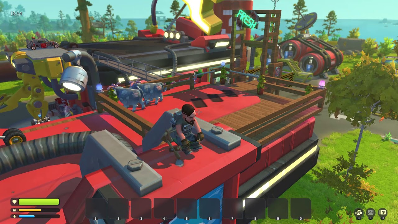 Zak Attack - Scrap Mechanic Survival - Base Setup - YouTube