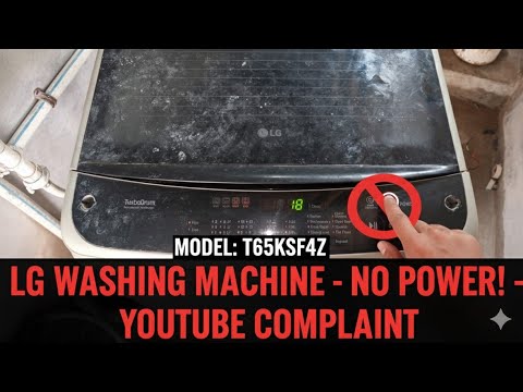 Lg Washing Machine Not Turning On