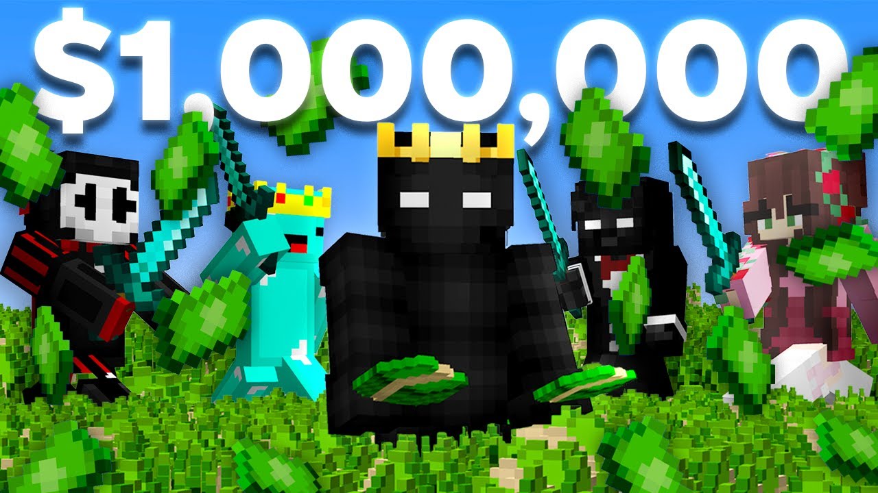 Stealing IRL Money from Minecraft Youtubers - YouTube