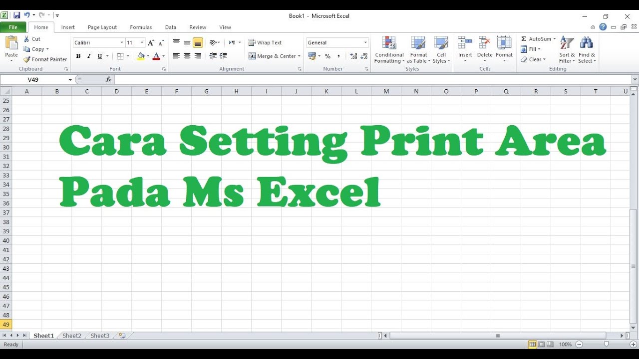 Cara Setting Print Area Pada Ms Excel YouTube cara-setting-print-area-pada-ms-excel-youtube
