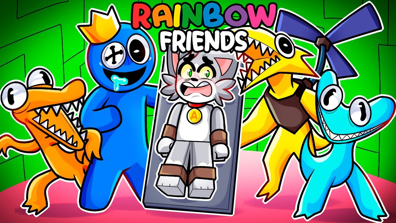 Imposible Esconderse de los Rainbow Friends 😱😨 Capítulo 2 en Roblox ...