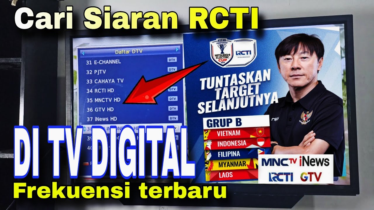 Channel RCTI tidak ada di TV digital, ini Solusinya - YouTube