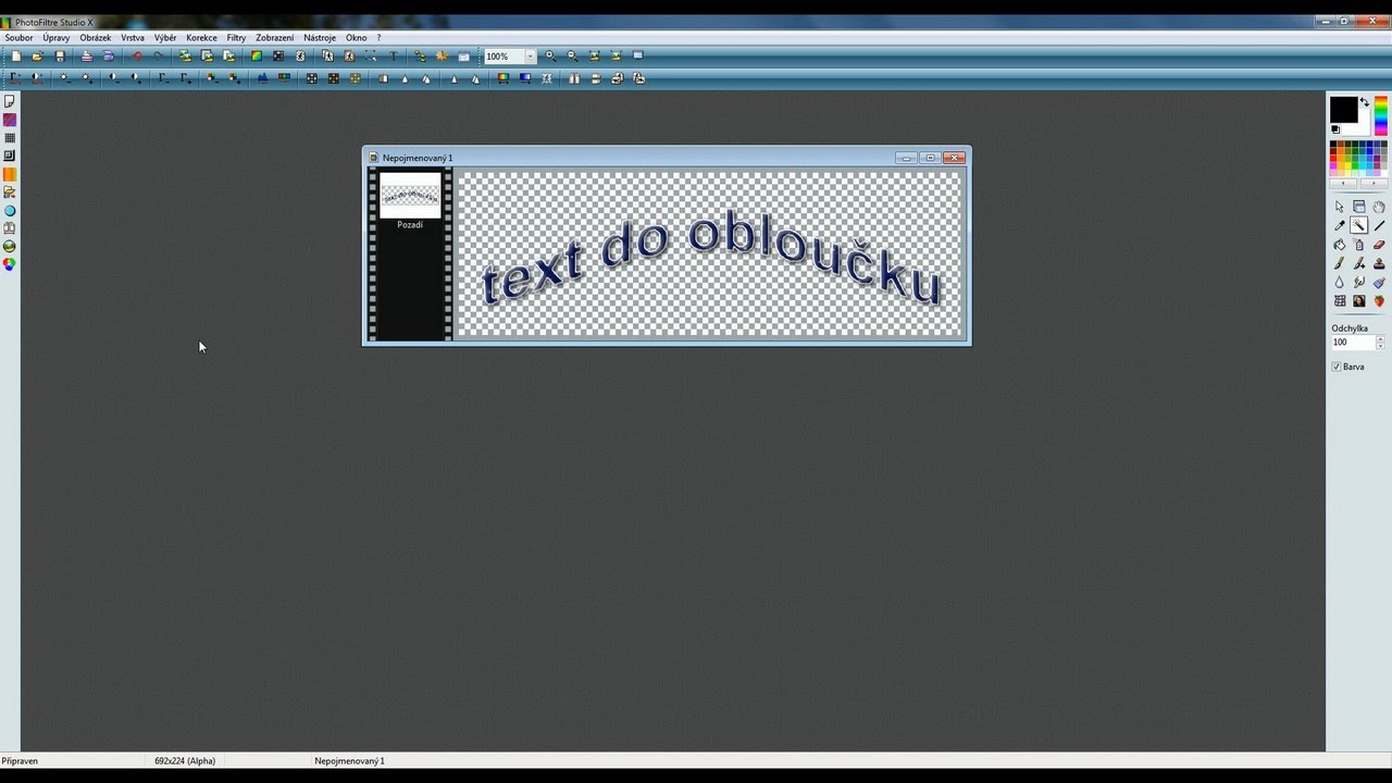 Text do obloučku - YouTube