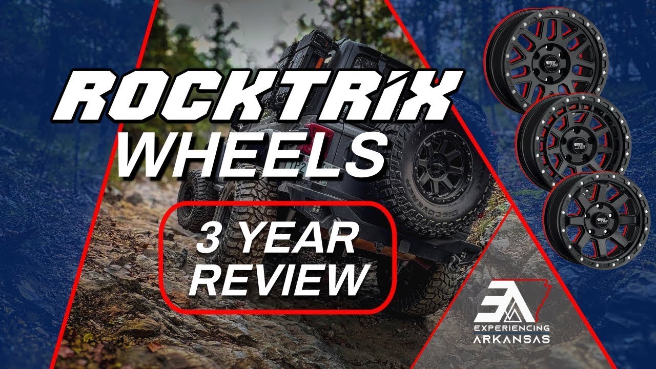 RockTrix Wheels: 3 Year Review - Ozarks Offroad Trail Update - YouTube