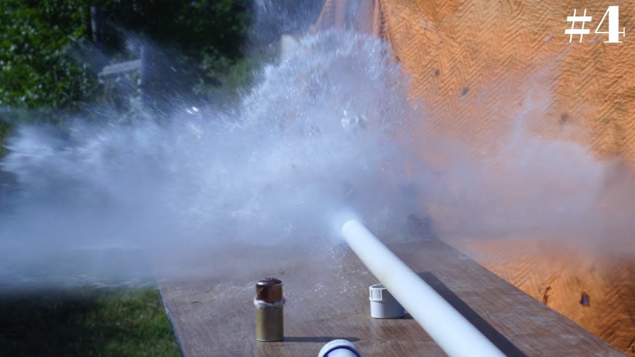 PVC Air Cannon in Ultra Slow Motion - Experimental Perception - YouTube