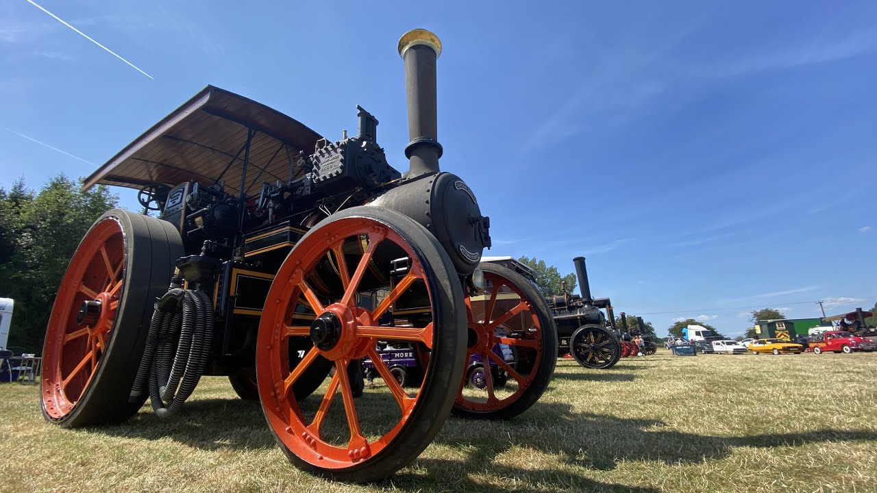 Masham Steam Rally - 16 July 2022 - Lancaster Bomber Flyover, Steam ...